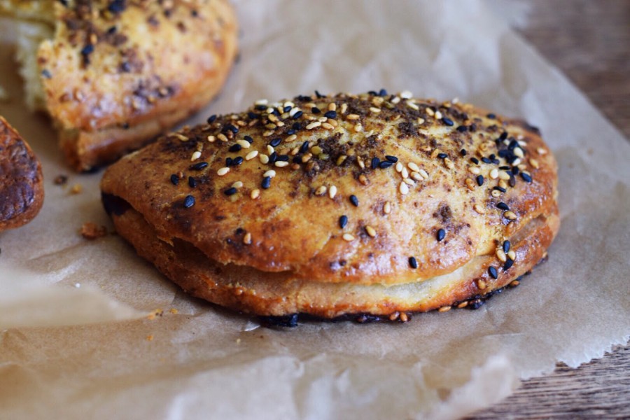 Greek Style Hand Pies with Cheese (Tiropitakia Kourou)